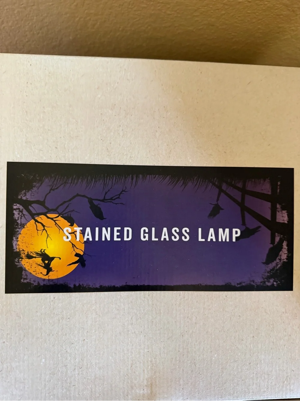 Cracker Barrel | Holiday | Cracker Barrel Stained Glass Witch Hat Lamp ...